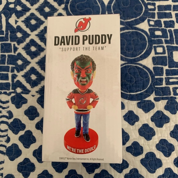 NHL | Other | New Jersey Devils Seinfeld David Puddy Bobble Head | Poshmark